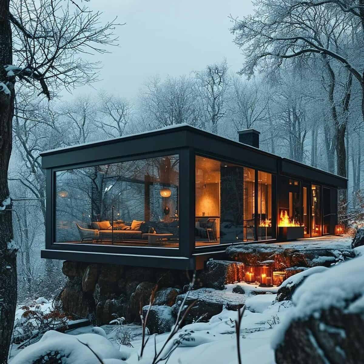 Glass House Ideas – Modern Home Inspiration – DecoFond