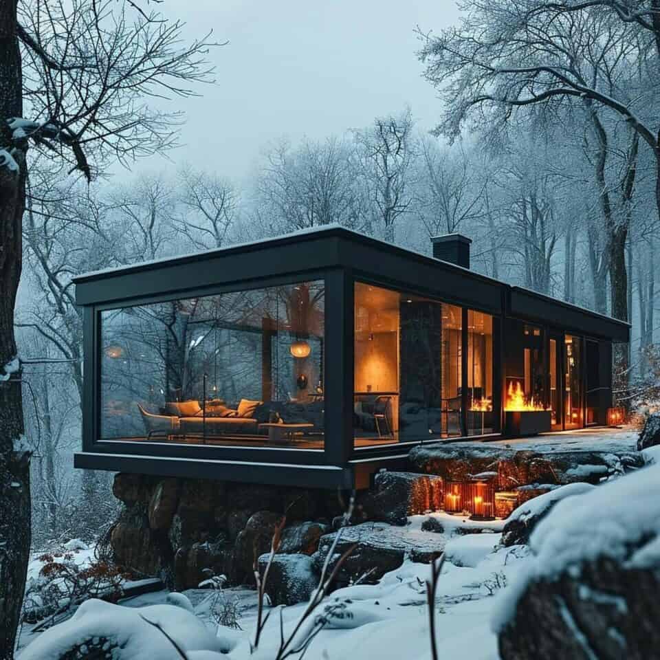 Glass House Ideas – Modern Home Inspiration – DecoFond