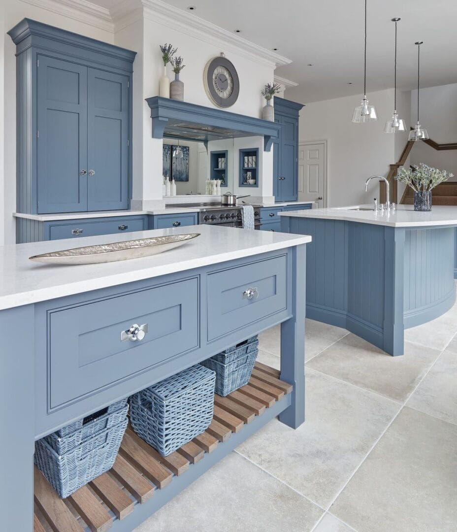 15 Blue Kitchen Cabinets That Display Elegance And Good Taste – DecoFond