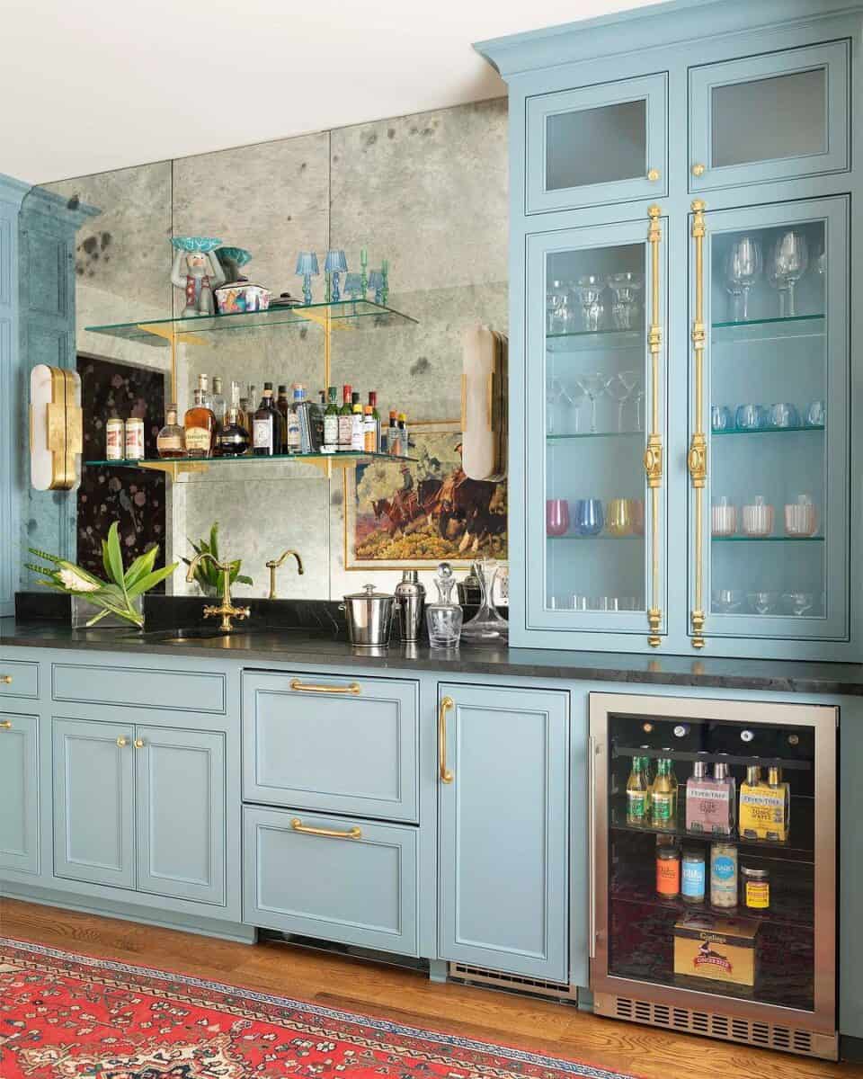 15 Blue Kitchen Cabinets That Display Elegance And Good Taste – DecoFond