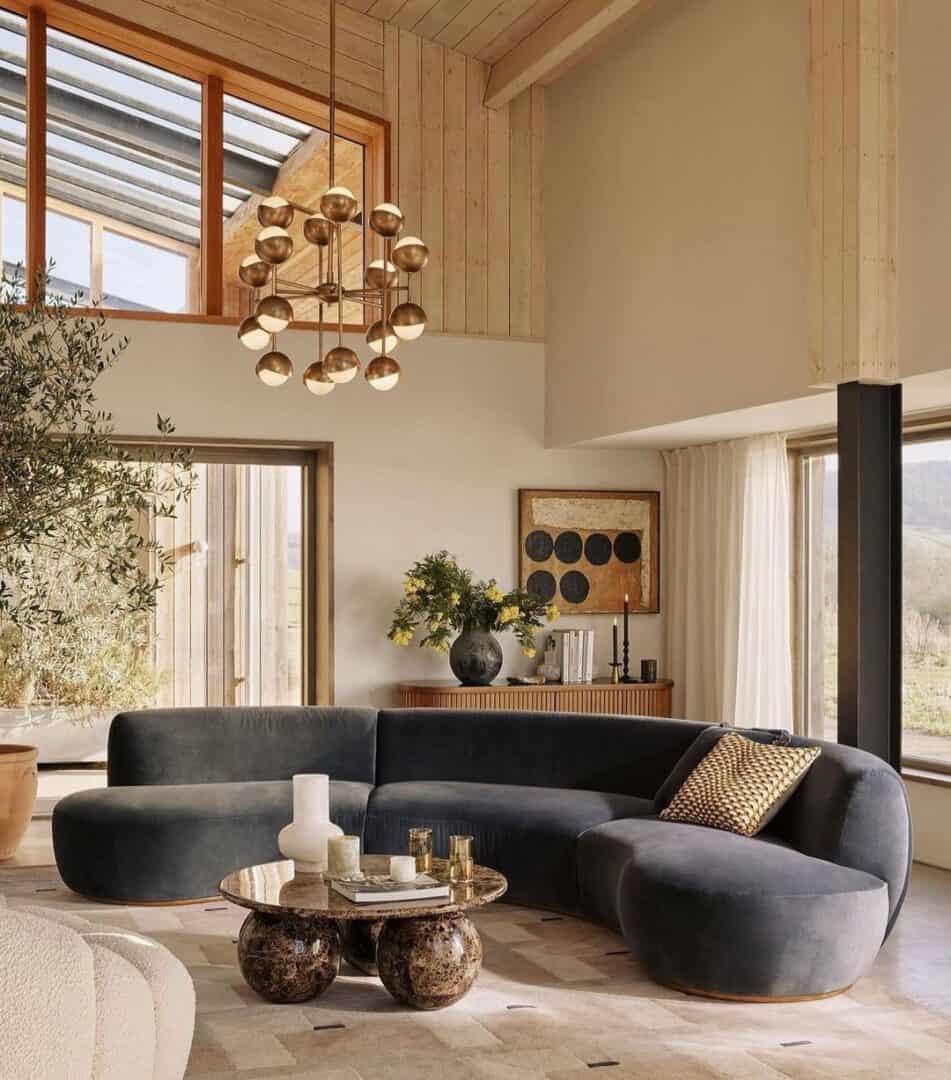 Trendspotting: Curved Sofas That Will Give A Stylish Twist To Your Room ...