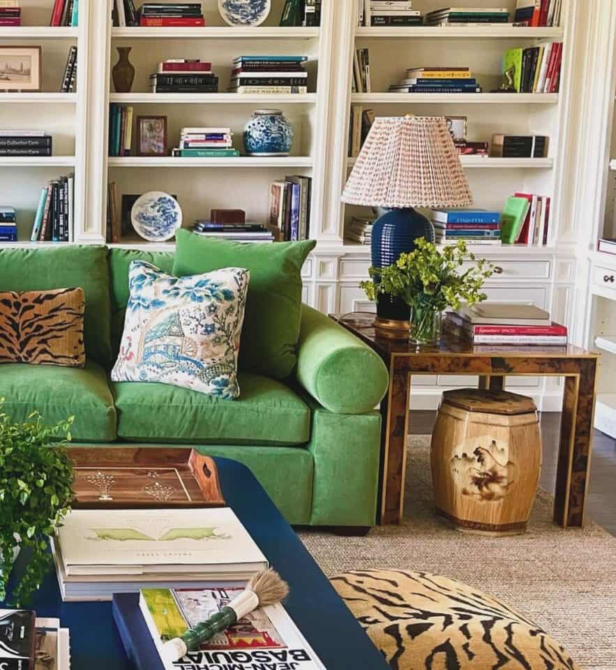 From Drab to Fab: How to Make Your Green Color Sofa Pop – DecoFond