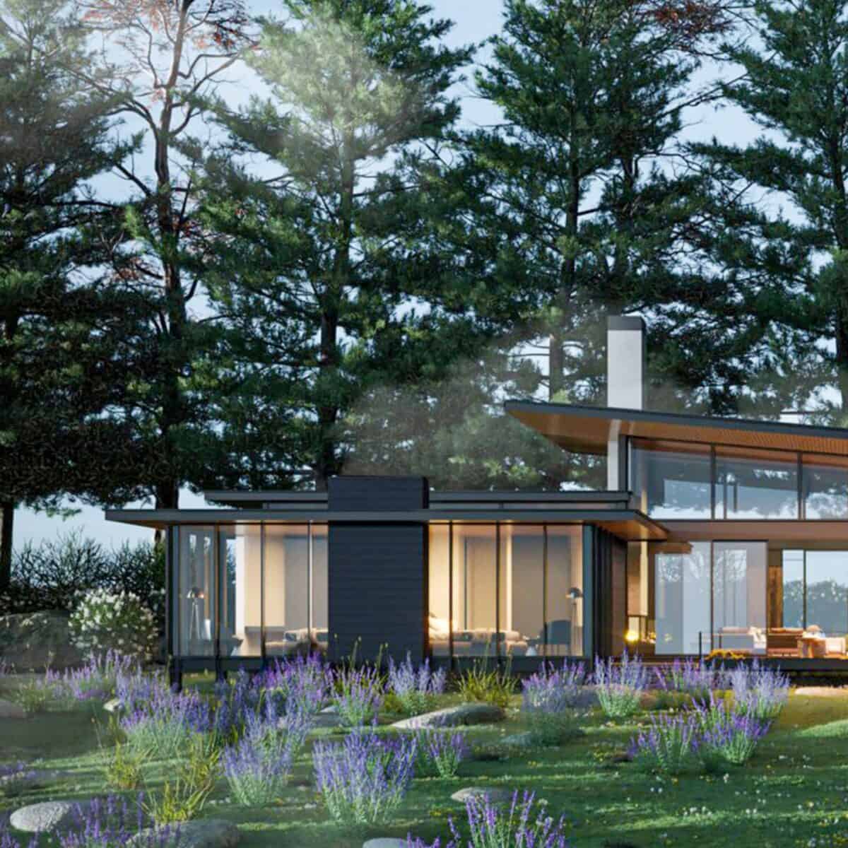 Glass House Ideas – Modern Home Inspiration – DecoFond