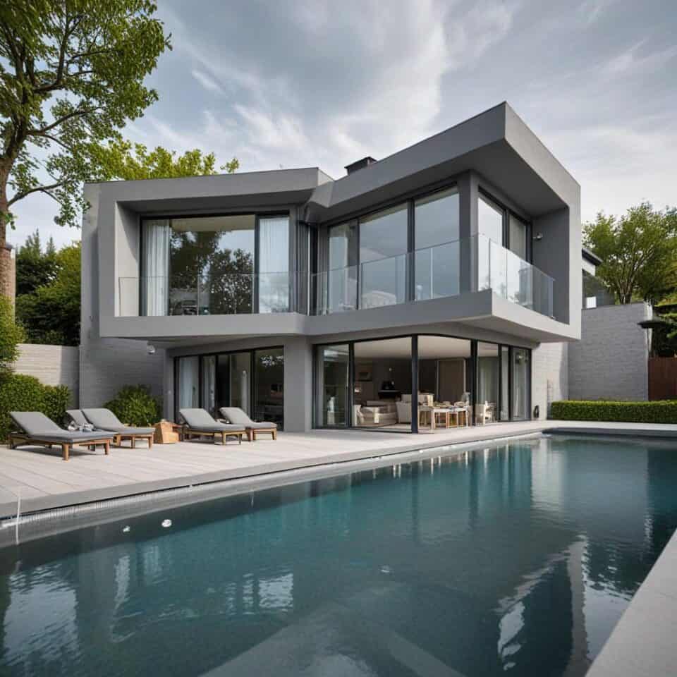 Gray Elegance: Captivating Gray House Designs – DecoFond