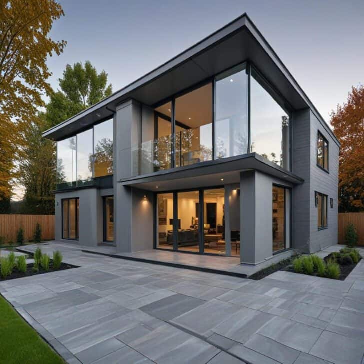 Gray Elegance: Captivating Gray House Designs – DecoFond