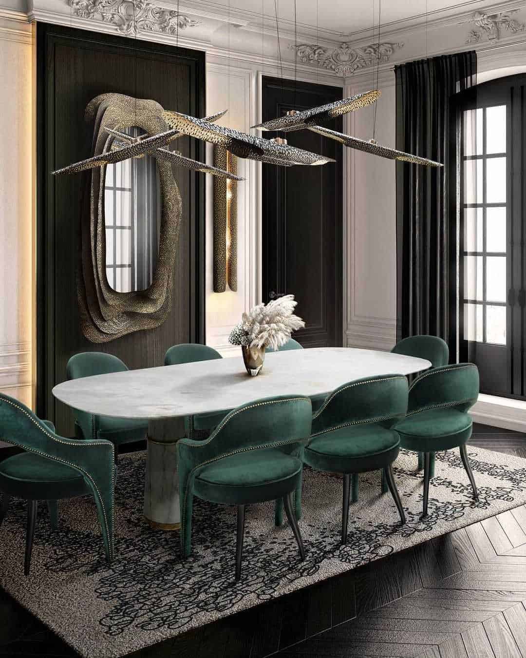15 Modern Dining Tables for a Standout Dining Room – DecoFond
