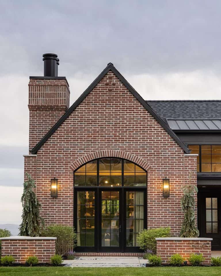 Timeless Elegance: 23 Stunning Brick House Designs – DecoFond