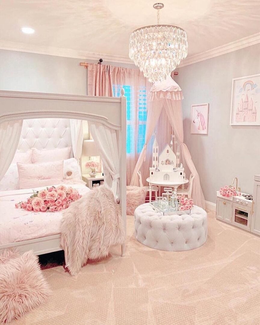 The Most Beautiful Bedroom Ideas For Girls – Girlie Designs – DecoFond