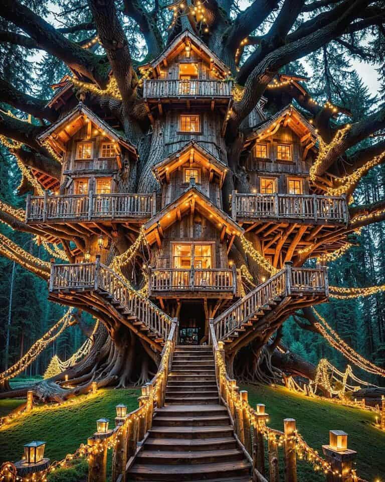 Up In The Clouds: Beautiful Treehouse Ideas For Family Fun – DecoFond