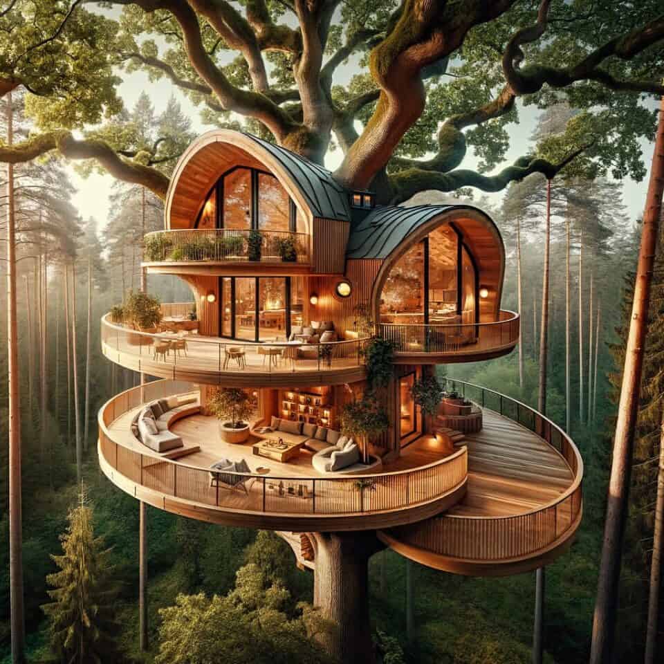 Up In The Clouds: Beautiful Treehouse Ideas For Family Fun – DecoFond