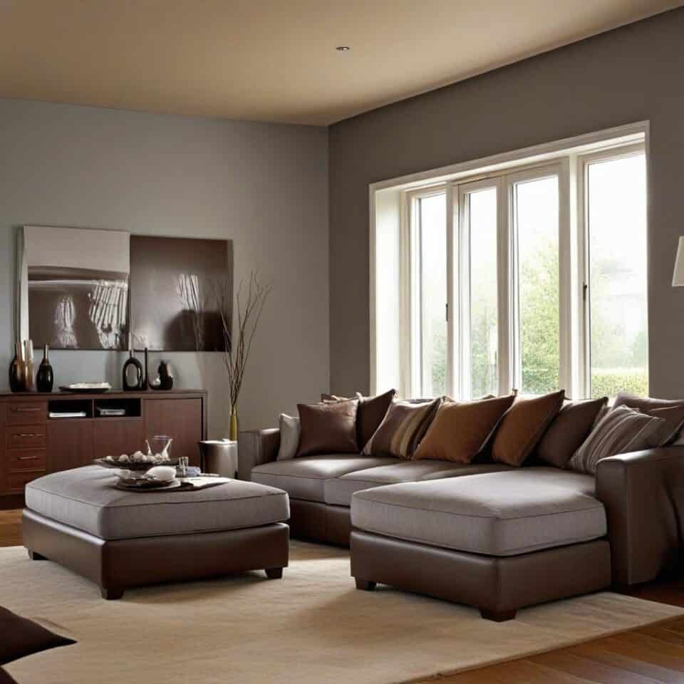 Grey And Brown Living Room Ideas – Superior Combinations – DecoFond