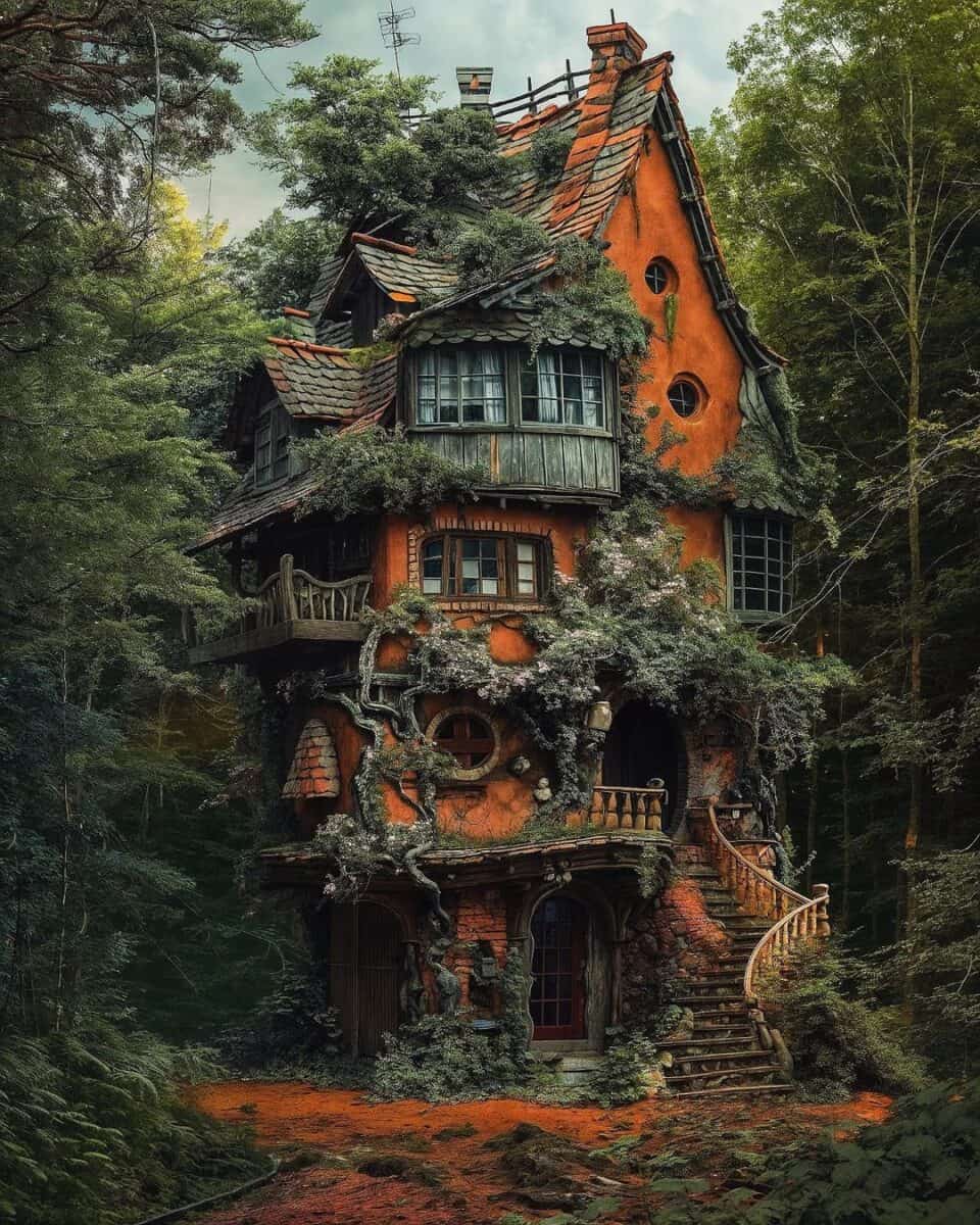 22 Magical Houses That Will Transport You Into a Fairytale! – DecoFond