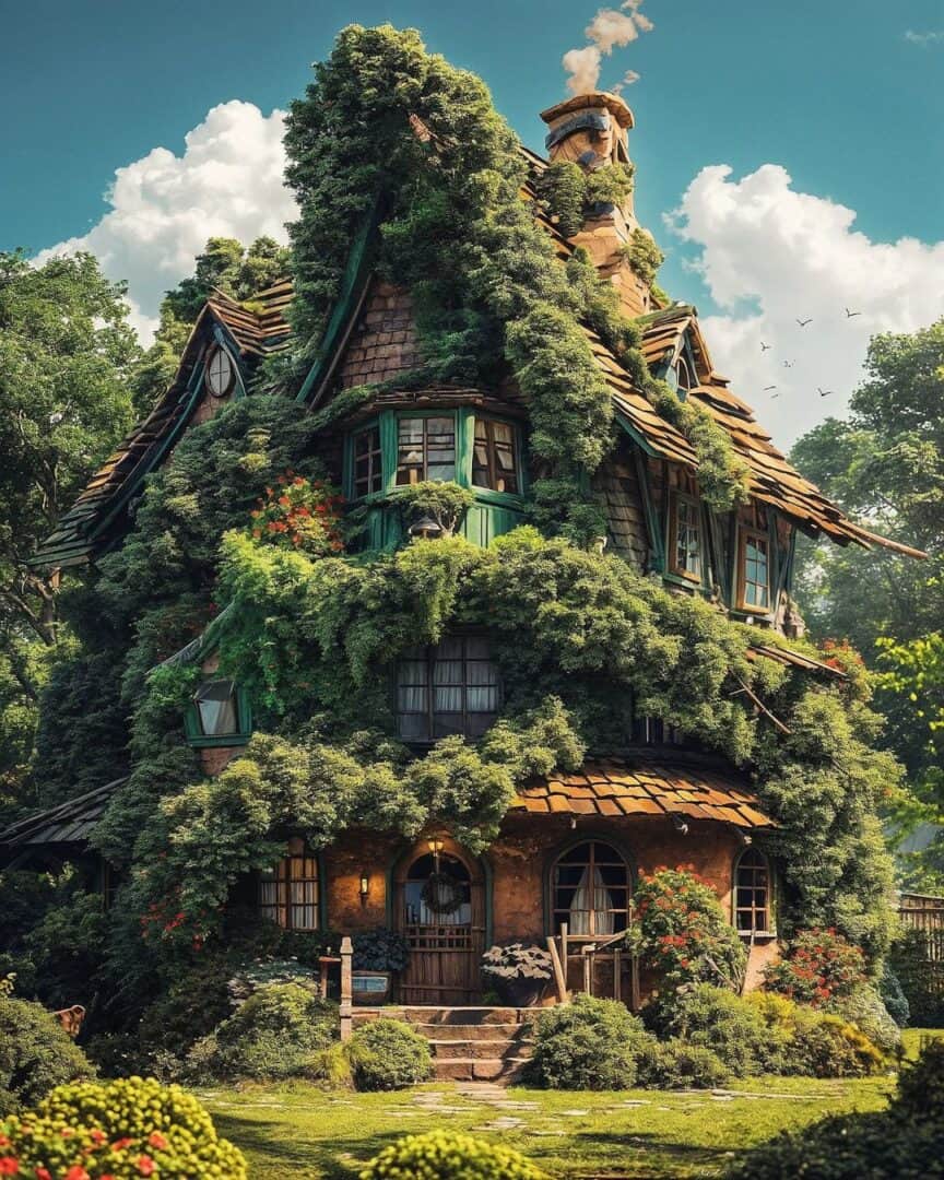 22 Magical Houses That Will Transport You Into a Fairytale! – DecoFond
