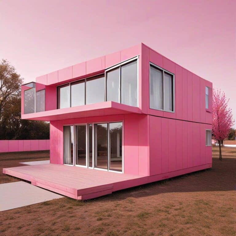 20 Ideas For Pink Houses – Pretty In Pink – DecoFond