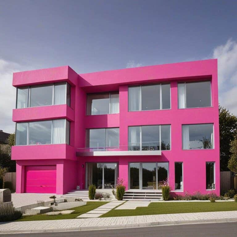 20 Ideas For Pink Houses – Pretty In Pink – DecoFond