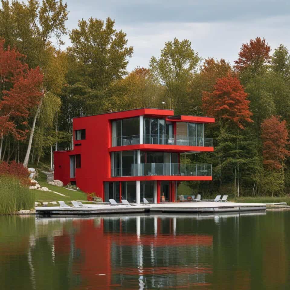 The Shades Of Passion: 10 Red Houses That Stand Out – DecoFond
