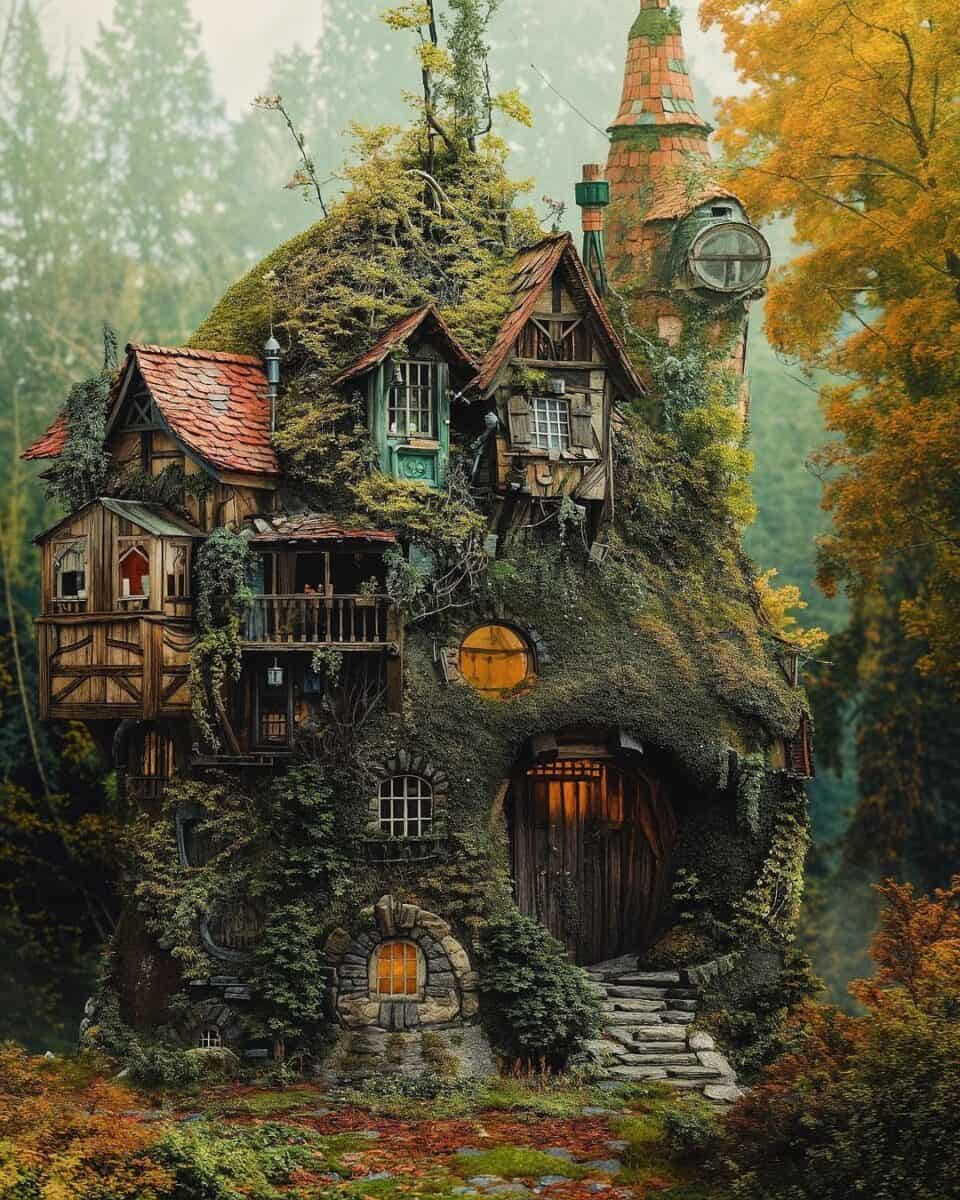 22 Magical Houses That Will Transport You Into a Fairytale! – DecoFond