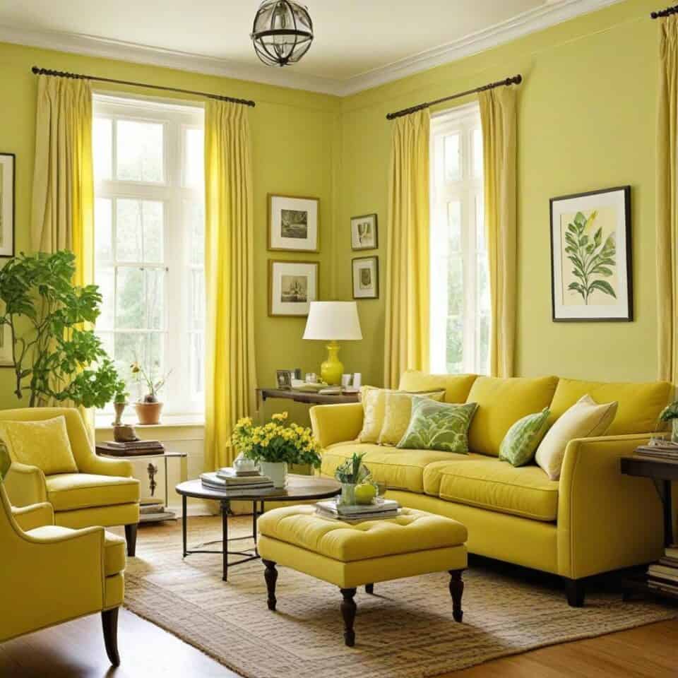 Yellow Living Room Ideas To Brighten Up Your Home – DecoFond