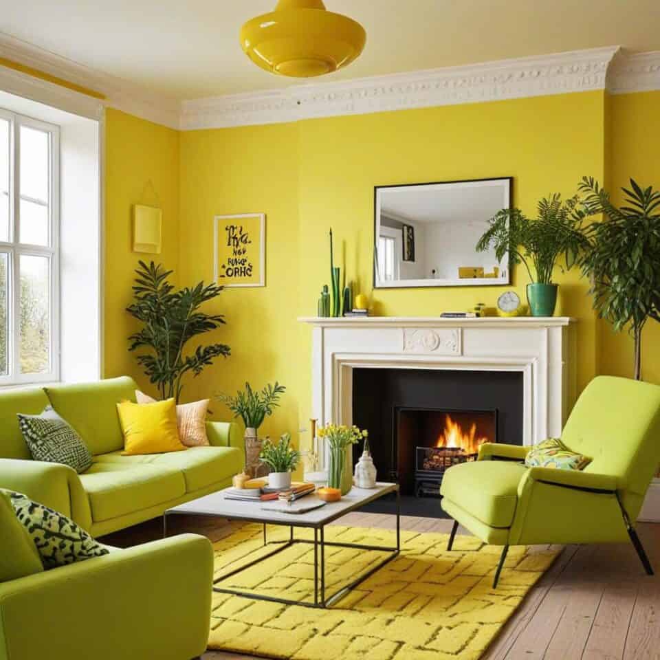 Yellow Living Room Ideas To Brighten Up Your Home – DecoFond
