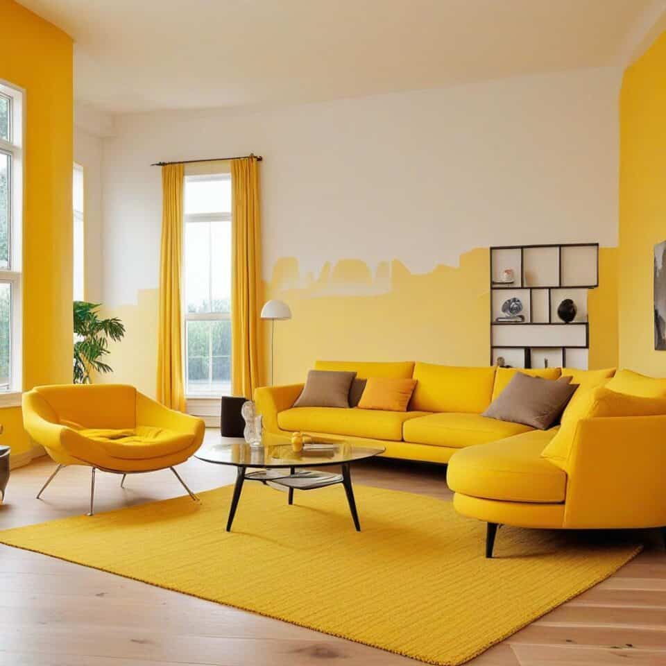 Yellow Living Room Ideas To Brighten Up Your Home – DecoFond
