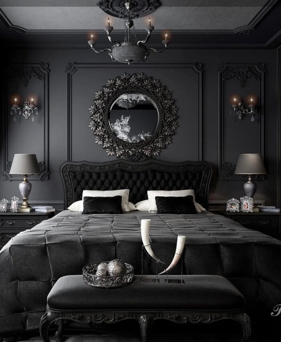 24 Gothic Bedrooms That’ll Have You Sleeping in a Dark, Elegant Fantasy – DecoFond