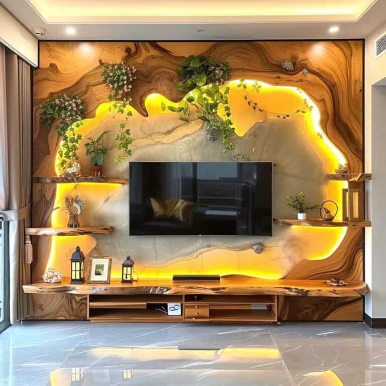 Create a Statement: 28 Unique Wall Decor Ideas for Your Living Room ...