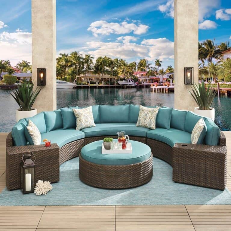 Where Style Meets Comfort: 23 Beautiful Outdoor Sectionals – DecoFond