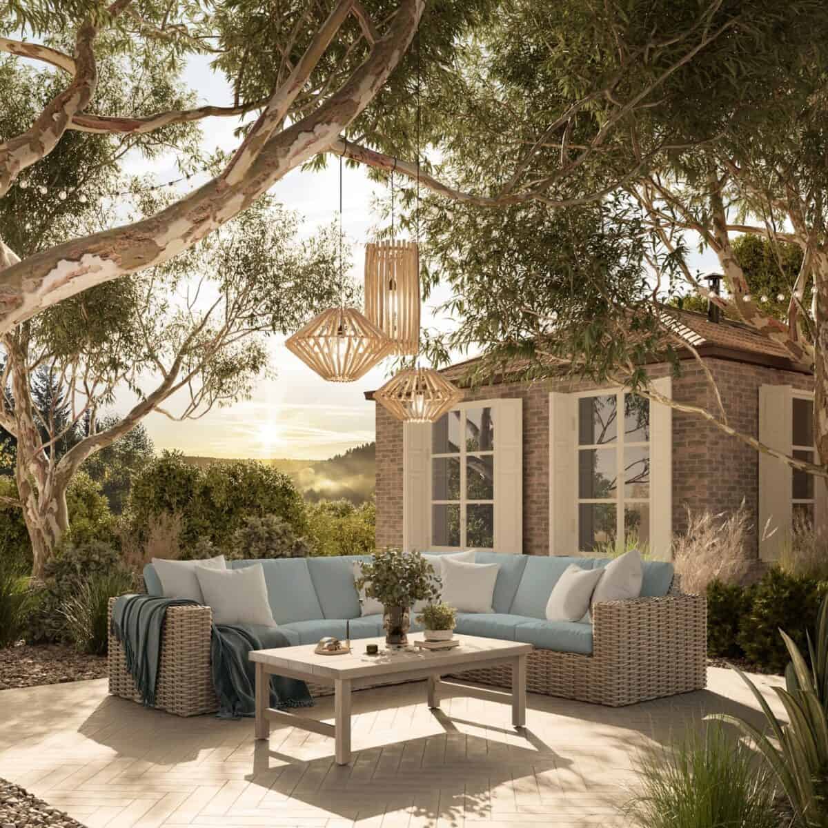 Where Style Meets Comfort: 23 Beautiful Outdoor Sectionals – DecoFond