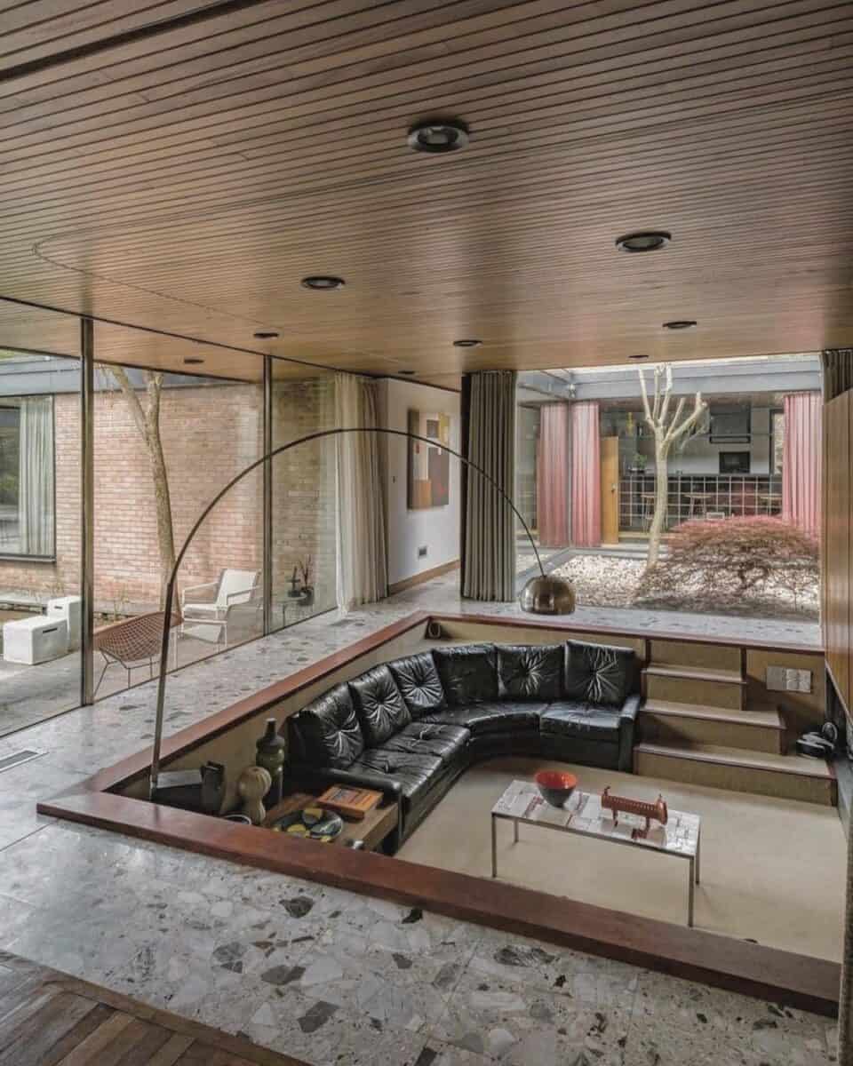 Top 15 Sunken Living Room Ideas: Creating Depth and Dimension in Your ...