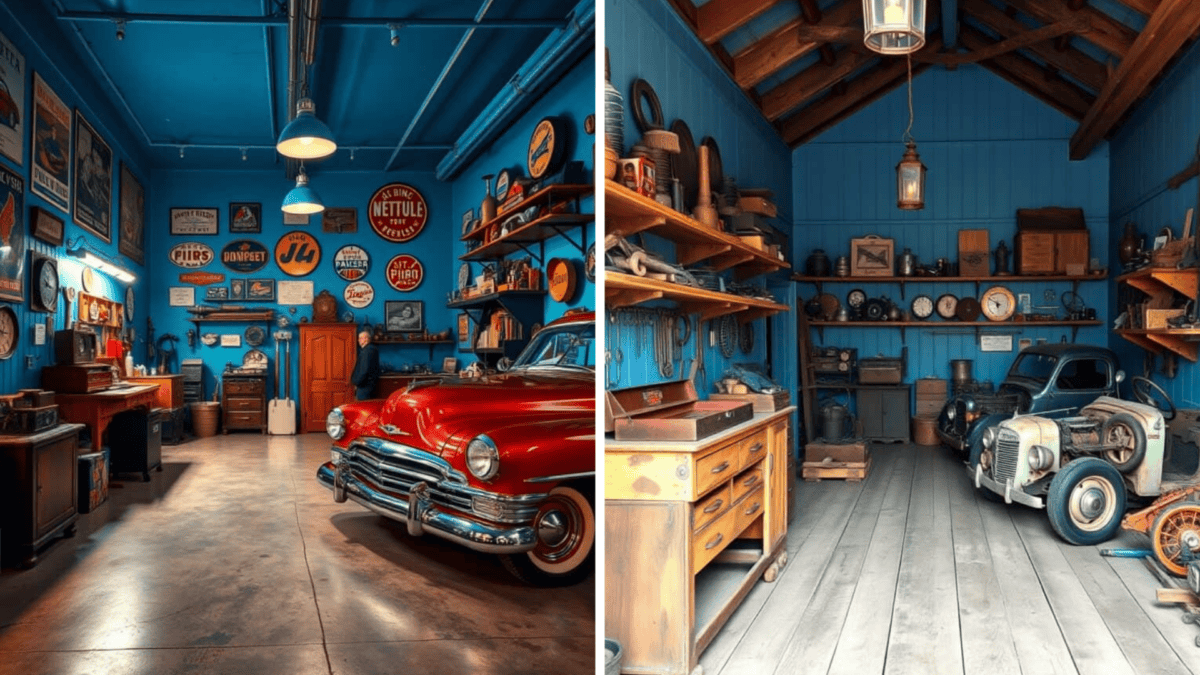 18 Stunning Blue Garage Ideas to Inspire You – DecoFond
