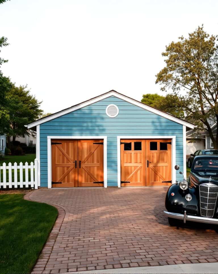 18 Stunning Blue Garage Ideas to Inspire You – DecoFond
