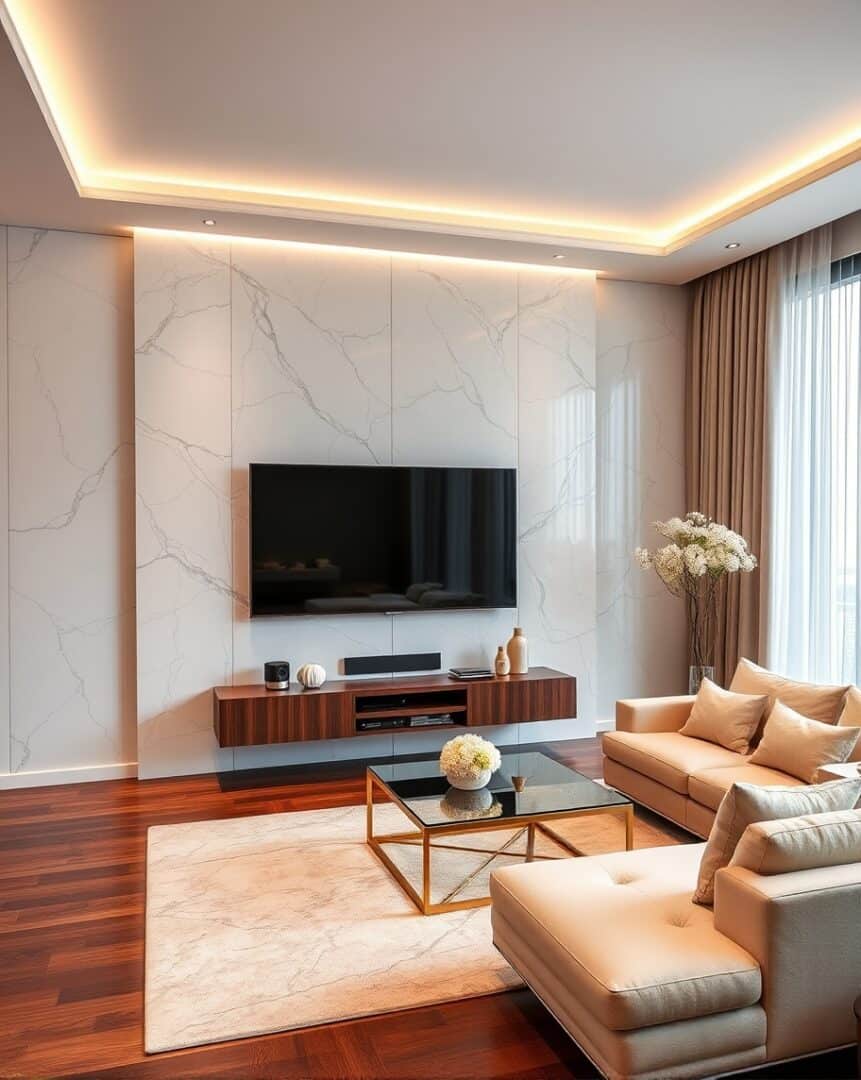 Designing the Ultimate TV Wall: 20 Ideas for a Sleek Space – DecoFond