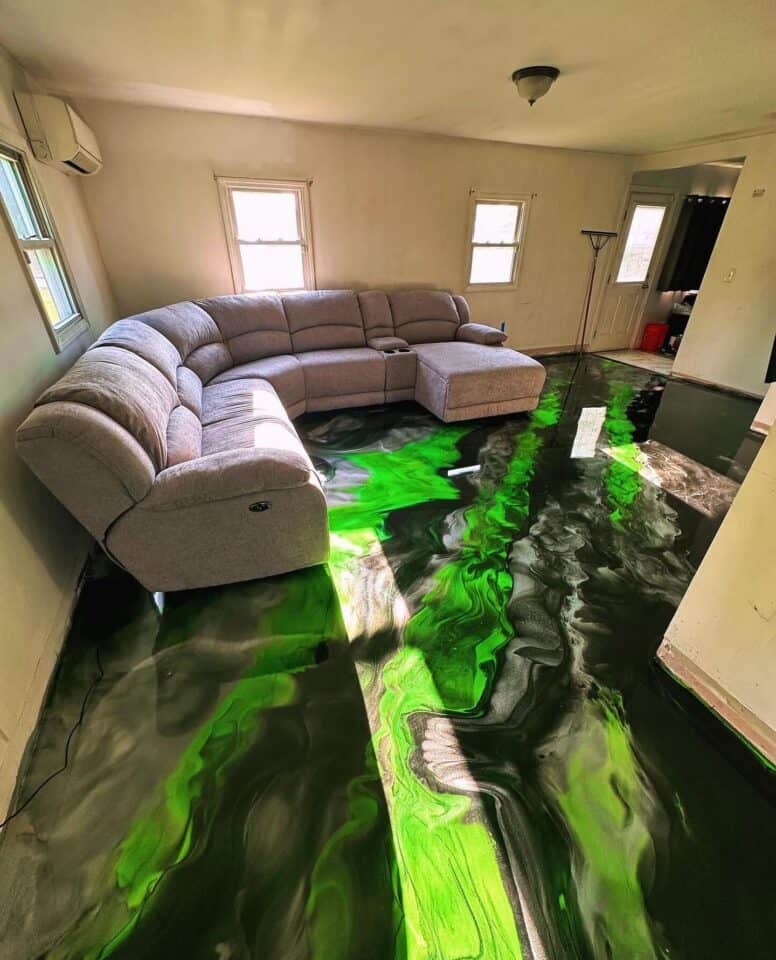 22 Epoxy Flooring Ideas – Slick & Sleek Floor – DecoFond