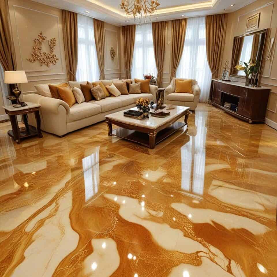 22 Epoxy Flooring Ideas – Slick & Sleek Floor – DecoFond