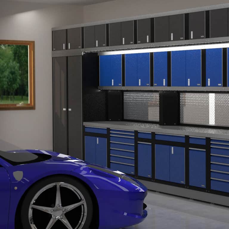 18 Stunning Blue Garage Ideas to Inspire You – DecoFond