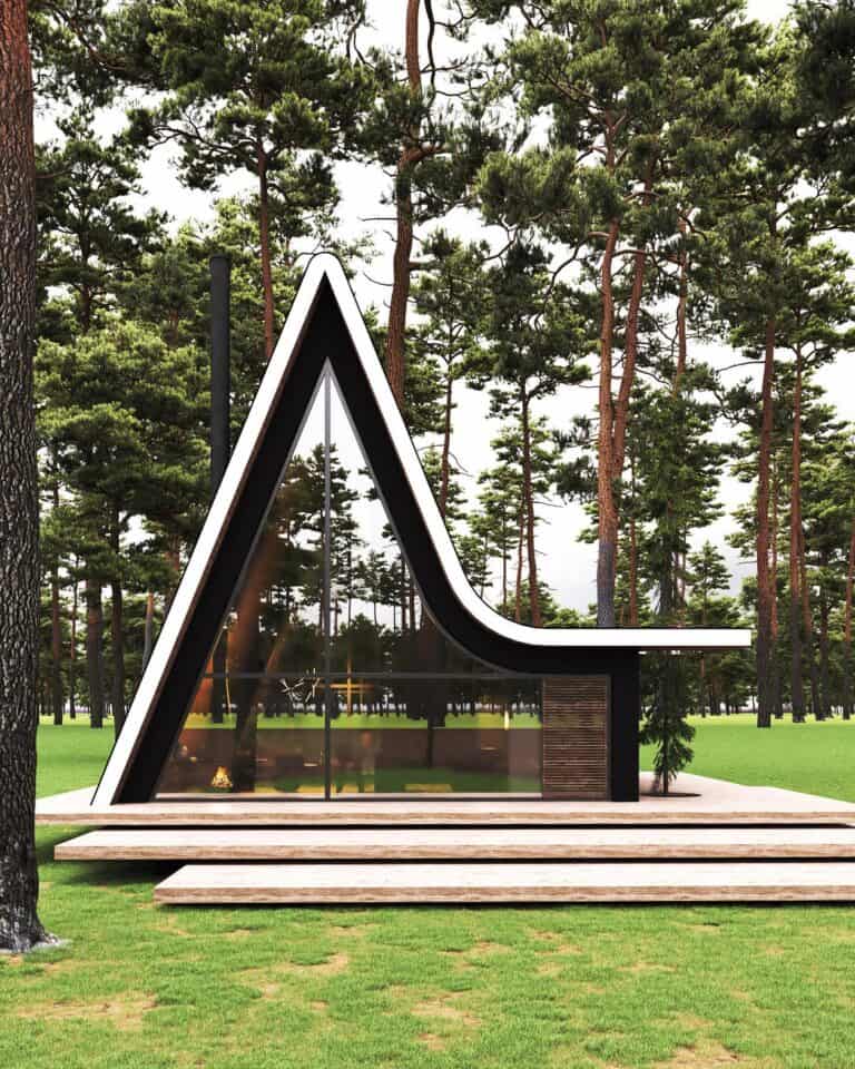 18 Modern Cabins – Majestic Sleek Retreats – DecoFond