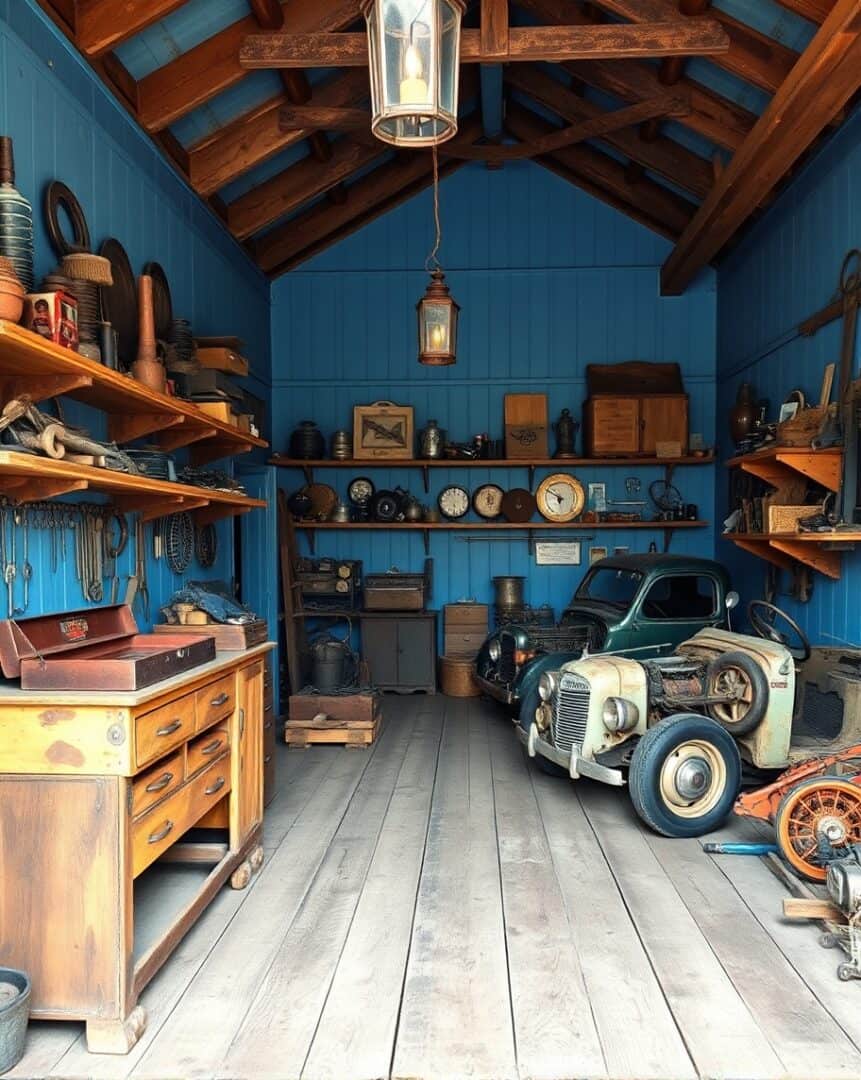 18 Stunning Blue Garage Ideas to Inspire You – DecoFond