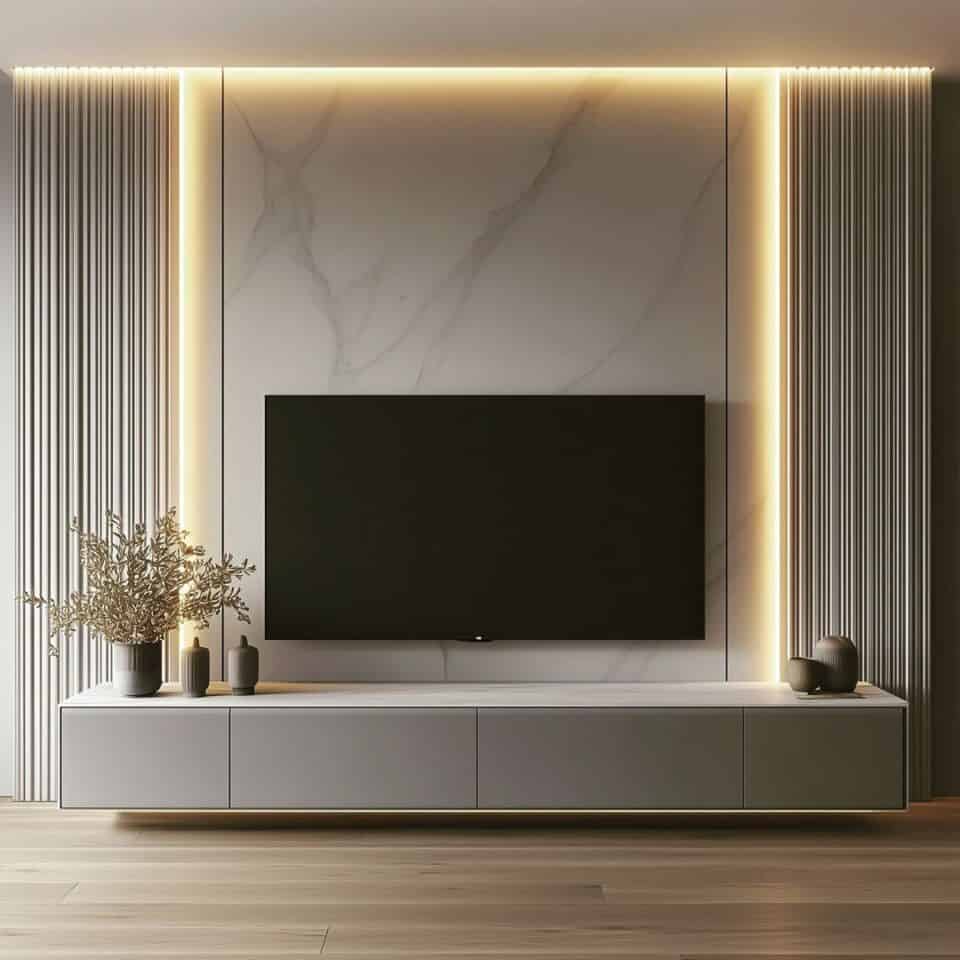 Designing the Ultimate TV Wall: 20 Ideas for a Sleek Space – DecoFond