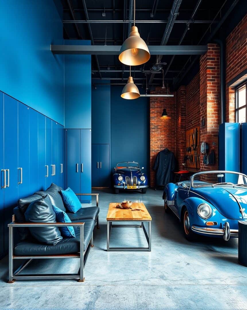 18 Stunning Blue Garage Ideas to Inspire You – DecoFond