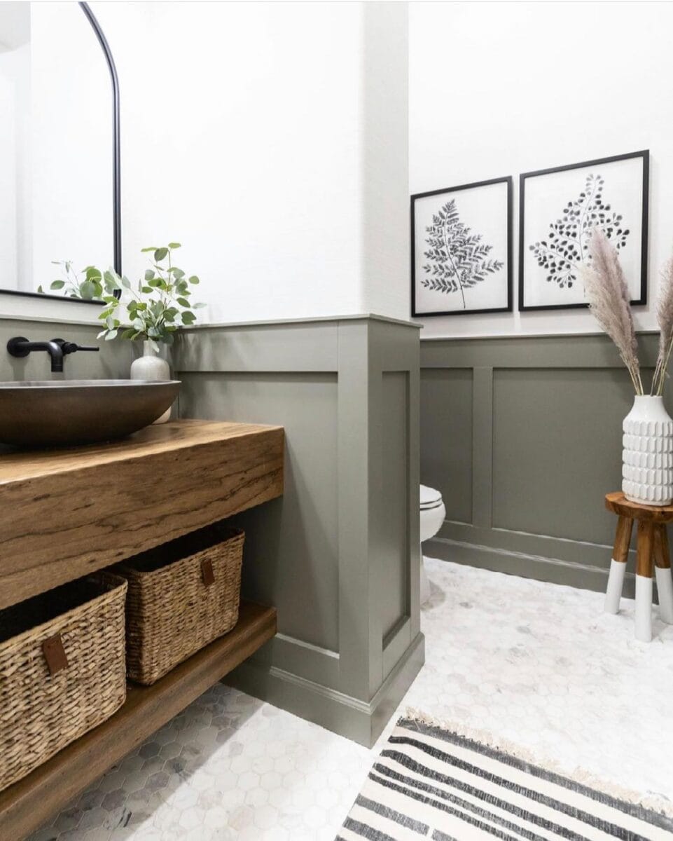 20 Ideas For A Wainscoting Bathroom – Classy Looks – DecoFond