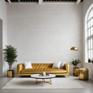 20 White And Gold Living Rooms – Glowing Luxury – DecoFond