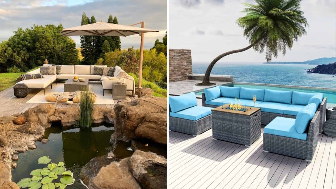 Where Style Meets Comfort: 23 Beautiful Outdoor Sectionals – DecoFond