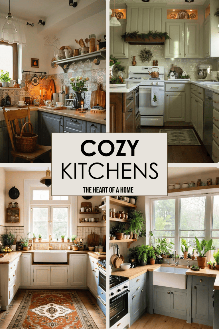 The Heart of the Home: 20 Cozy Kitchen Ideas to Inspire You! – DecoFond