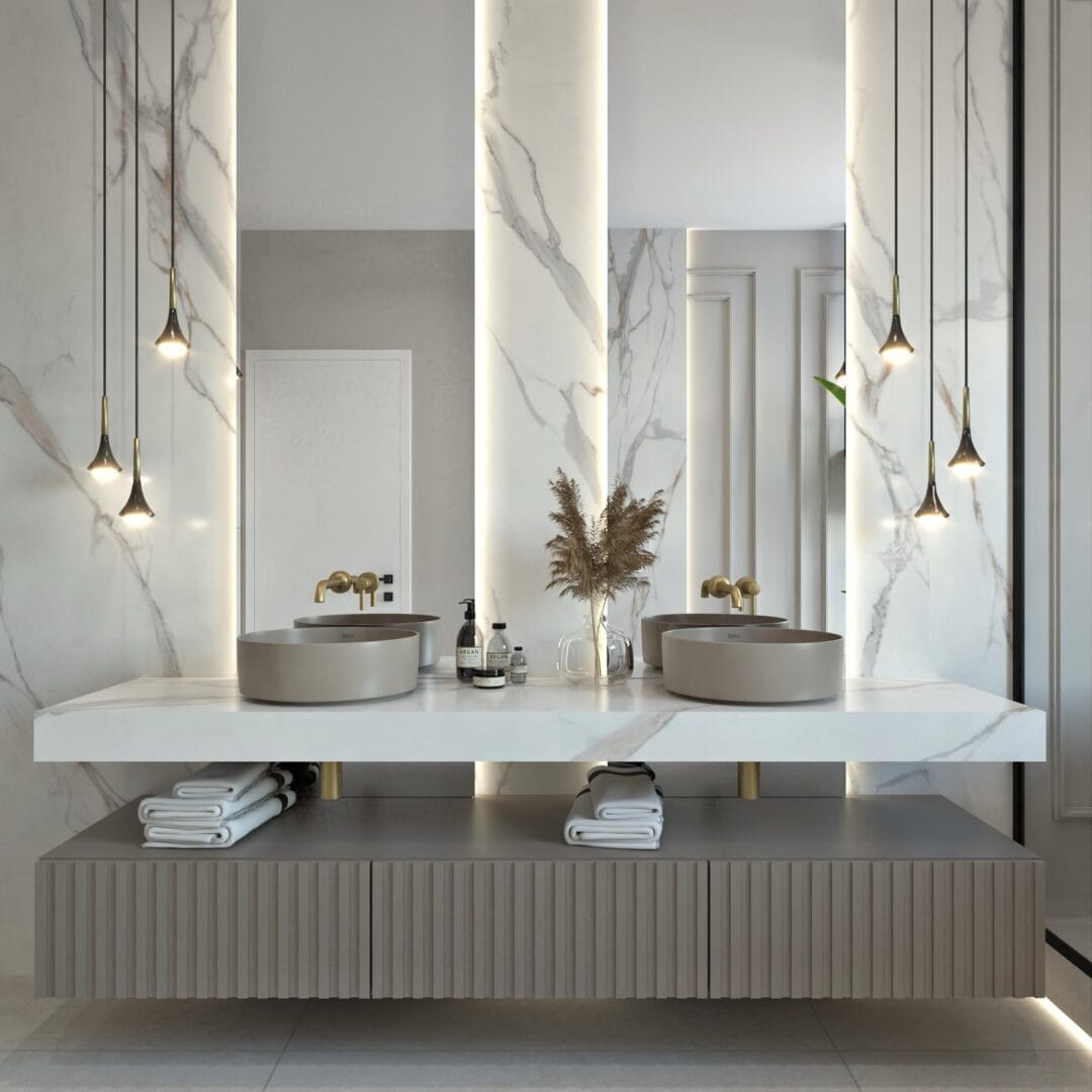 23 Double Bowl Sink Vanities – Dual Beauty & Efficiency – DecoFond