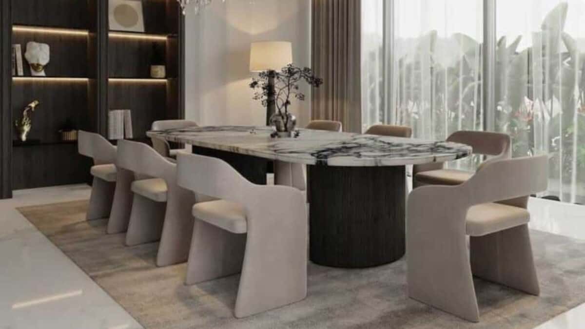 15 Modern Dining Tables for a Standout Dining Room – DecoFond