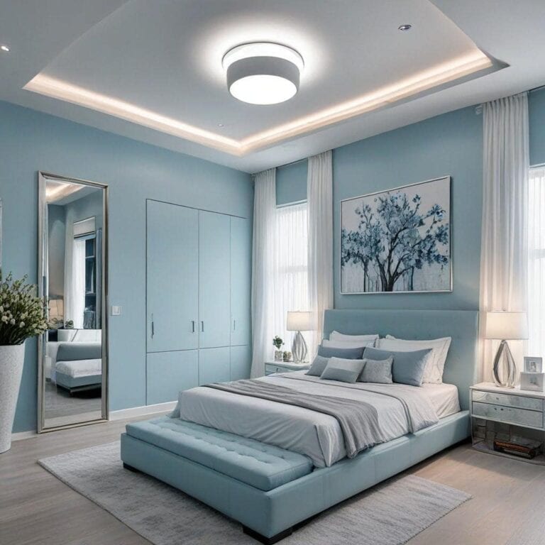 22 Light Blue Bedrooms – The Color Calmness & Serenity – DecoFond