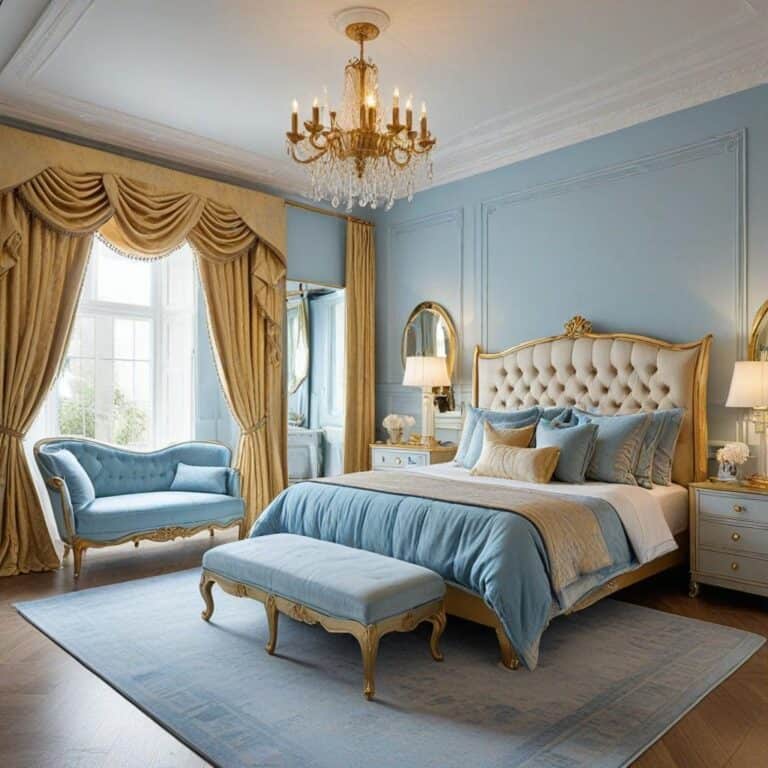 22 Light Blue Bedrooms – The Color Calmness & Serenity – DecoFond