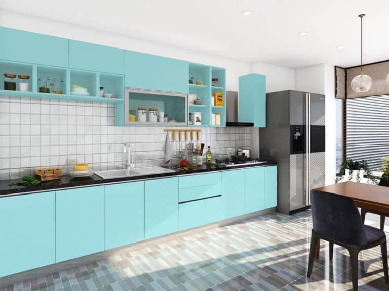 20 Light Blue Kitchens – The Magic Of Light Blue Comfort – DecoFond