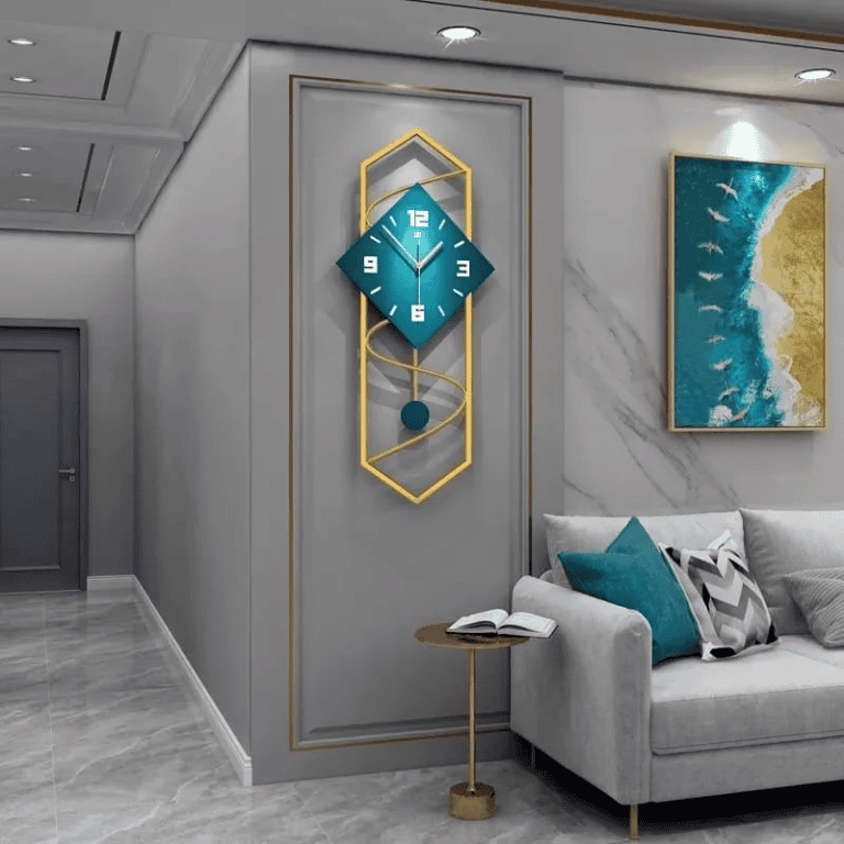 More Than Timepieces: 18 Stunning Long Wall Clocks – DecoFond