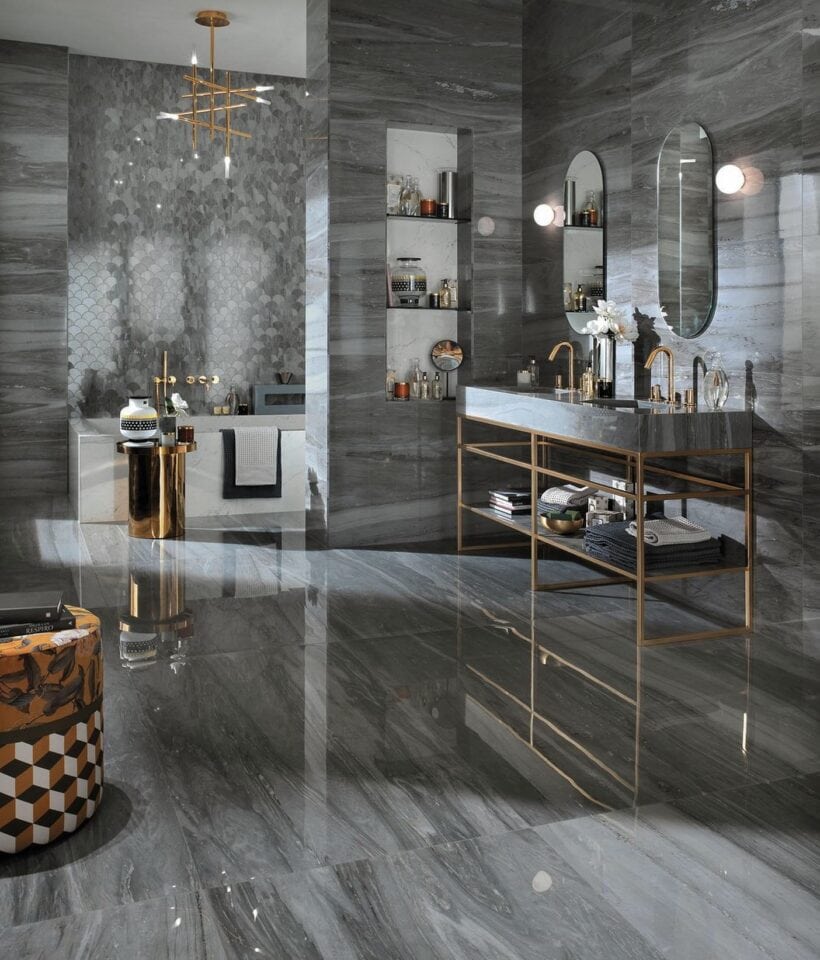 19 Marble Bathroom Tiles Styles: The Power of Enduring Elegance – DecoFond